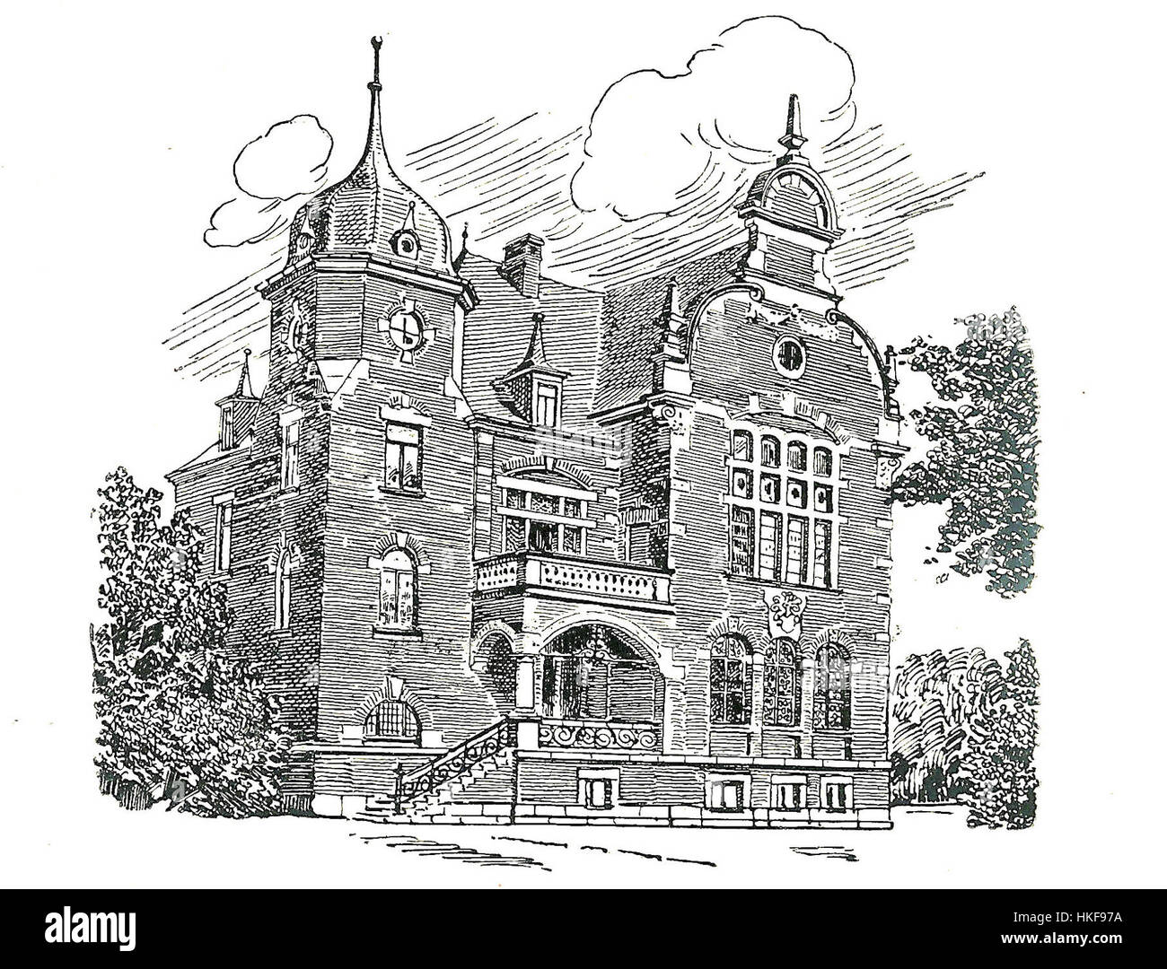 Traditional architecture building Cut Out Stock Images & Pictures - Alamy