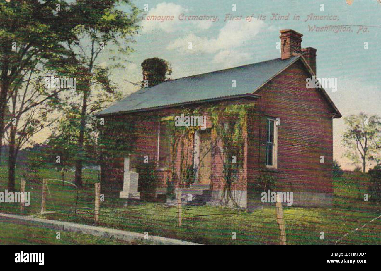 The LeMoyne Crematory, an important historical site, reflects the early ...