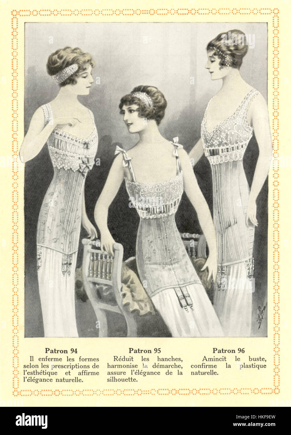 'Les Corsets Le Furet Paris 15' captures the fashion scene of corsetry ...