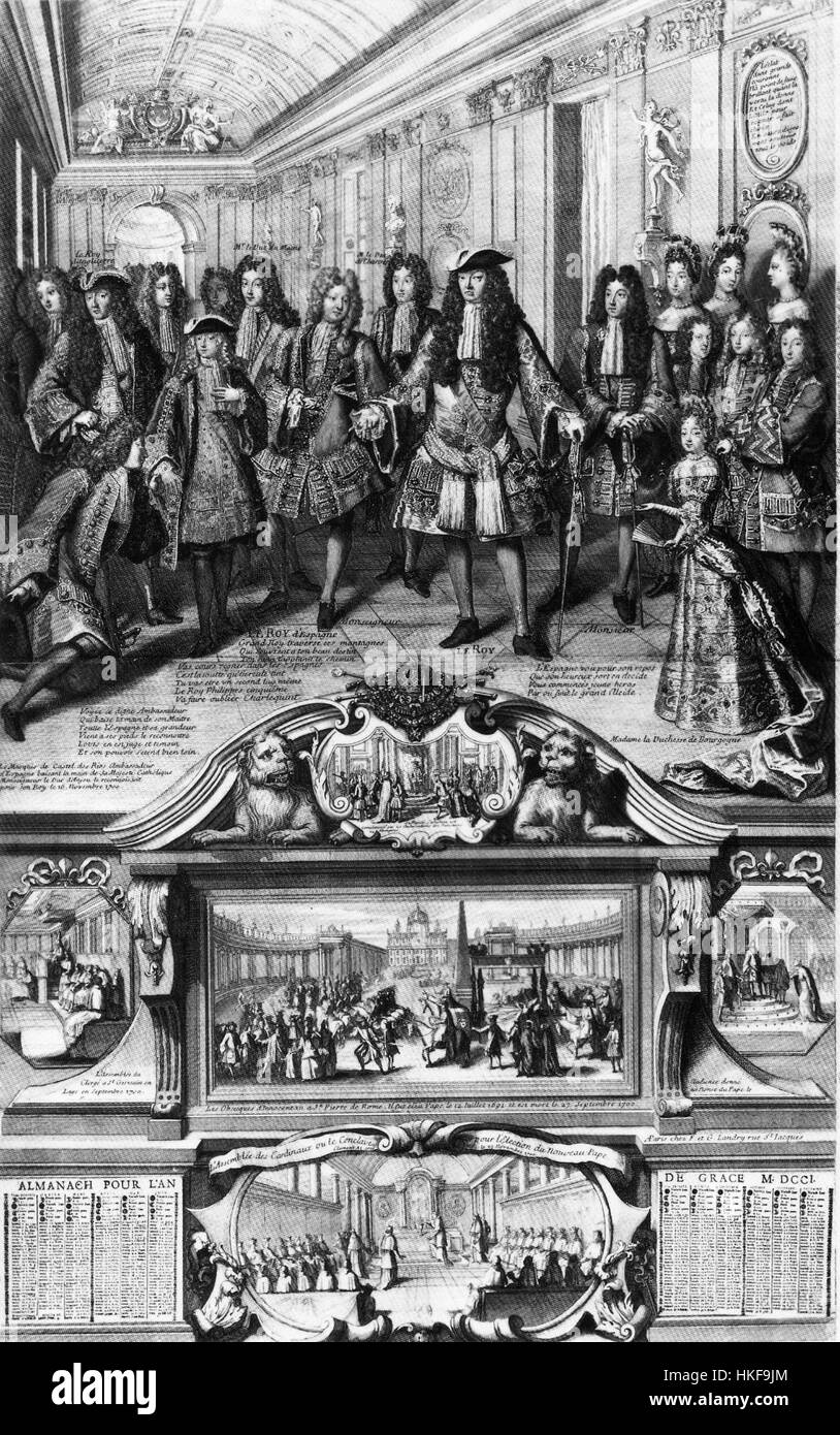 This portrait of Louis XIV, often referred to as the Sun King, is an ...