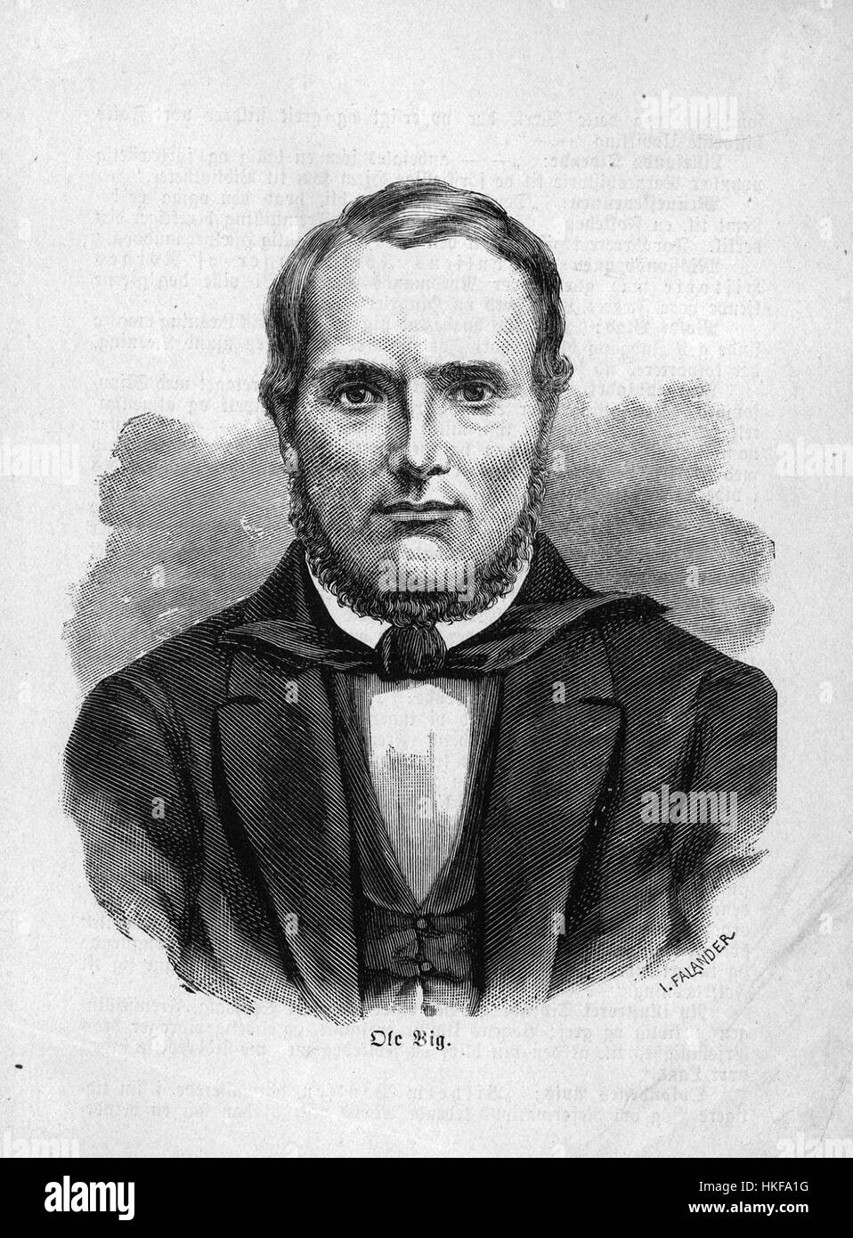 Ole Vig's lithography is a classic example of fine art, capturing ...