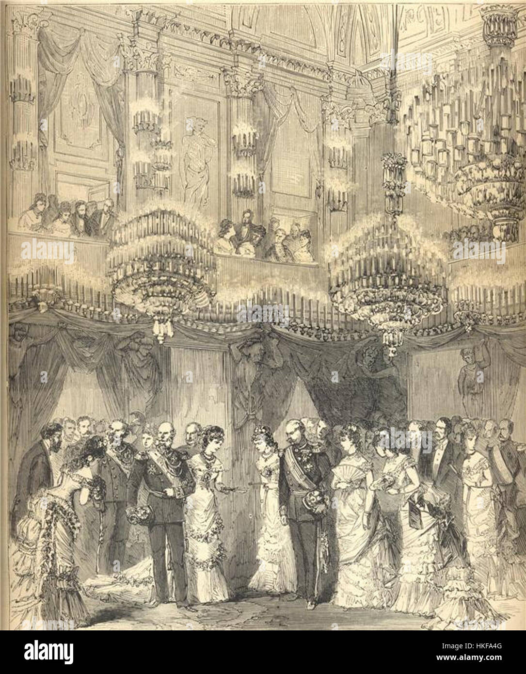 This artwork depicts the official reception of Wilhelm II in Milan in ...