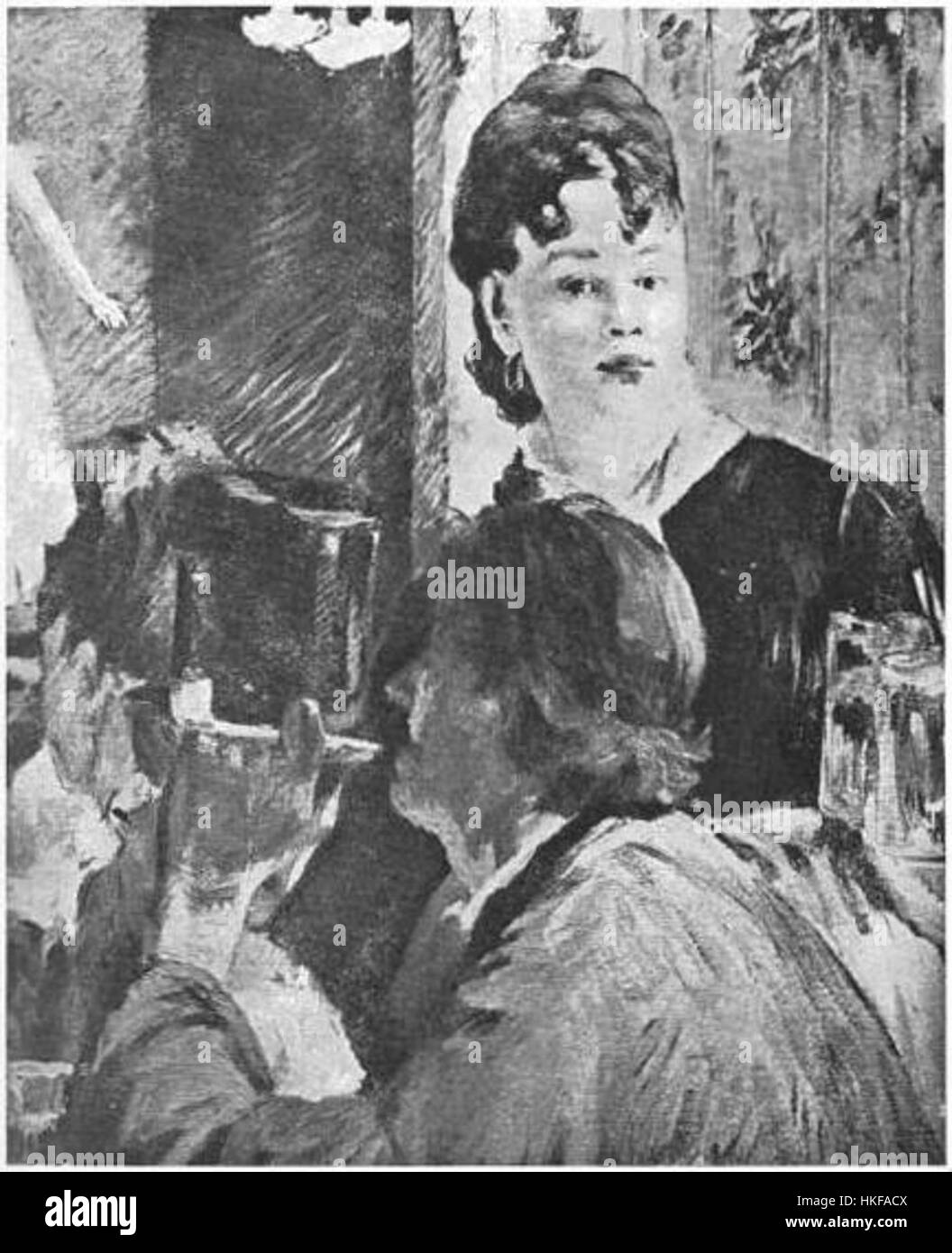 'The Concert' by Édouard Manet depicts a musical performance, capturing ...