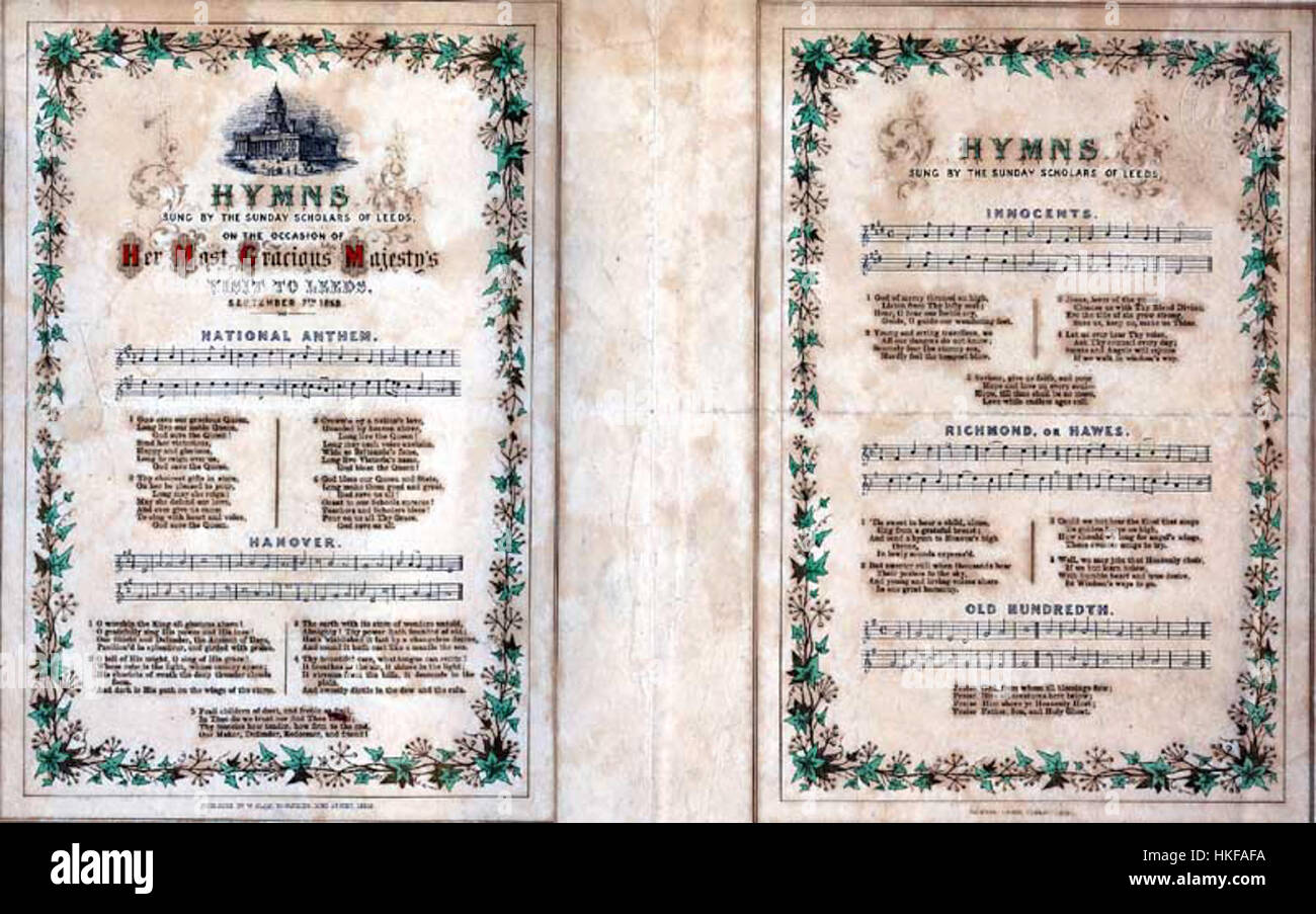 The opening hymn sheet from Leedstown Hall represents an important ...