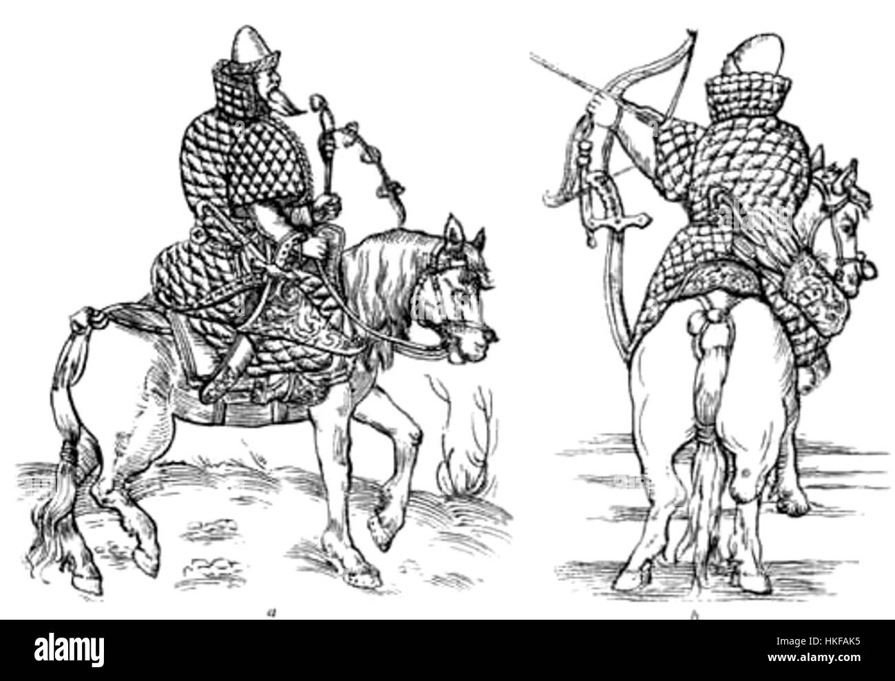 Cavalry drawing Black and White Stock Photos & Images - Alamy