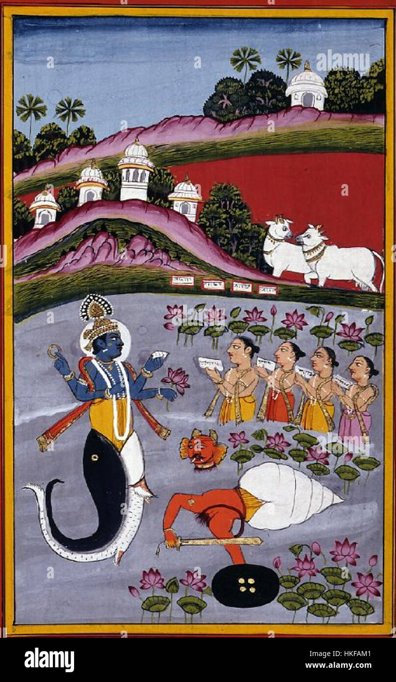 'Matsya' in Jaipur style is an artwork that exemplifies traditional ...