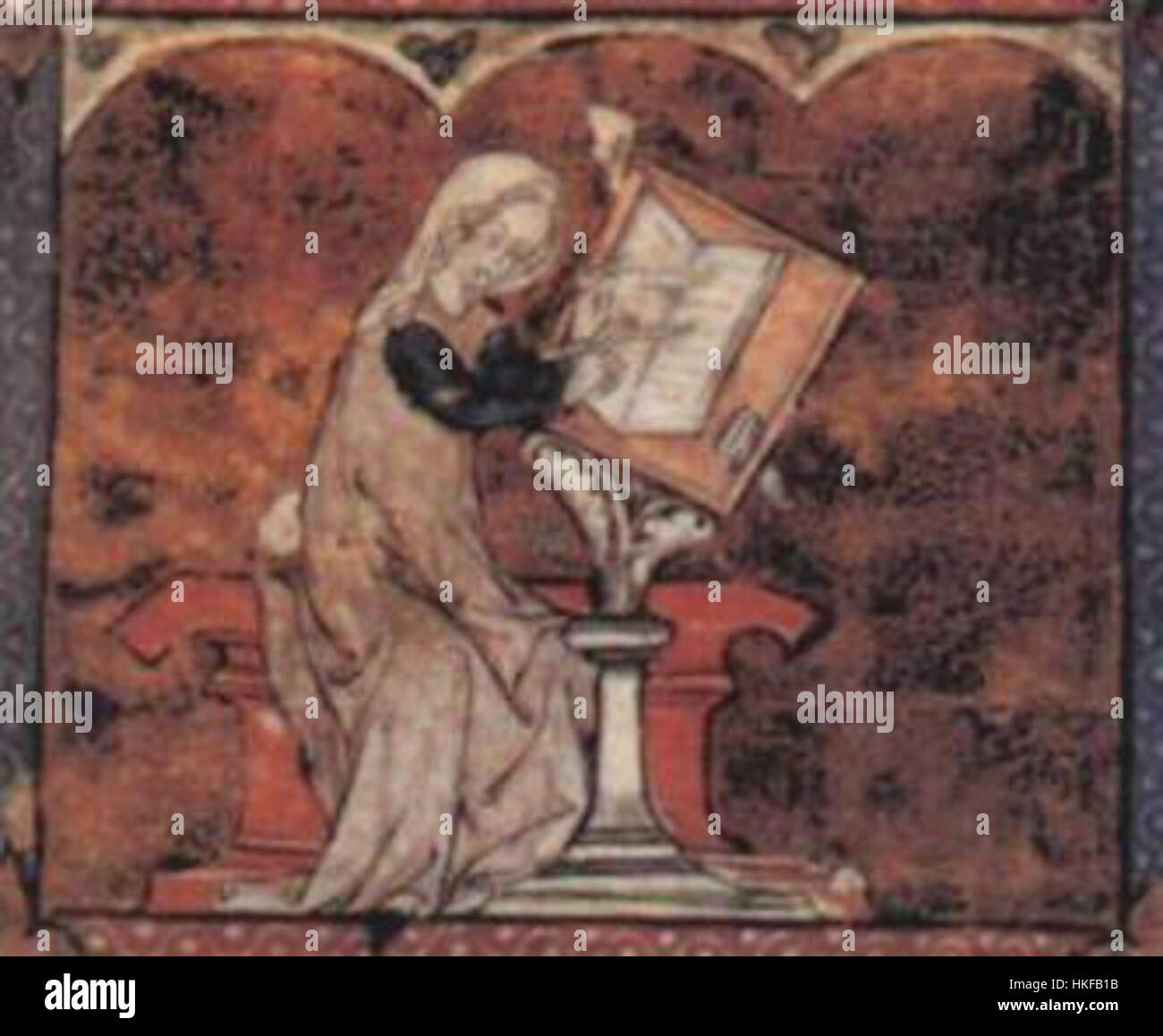 *Marie de France* is known for her illuminated manuscripts, which are ...