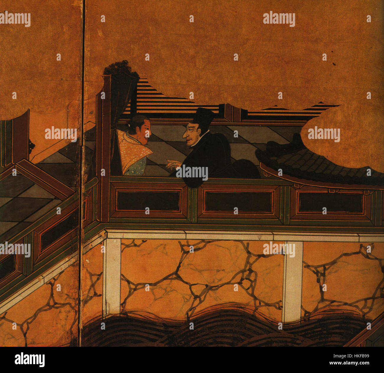 This artwork titled *Namban 01* is a representation of the Namban art ...
