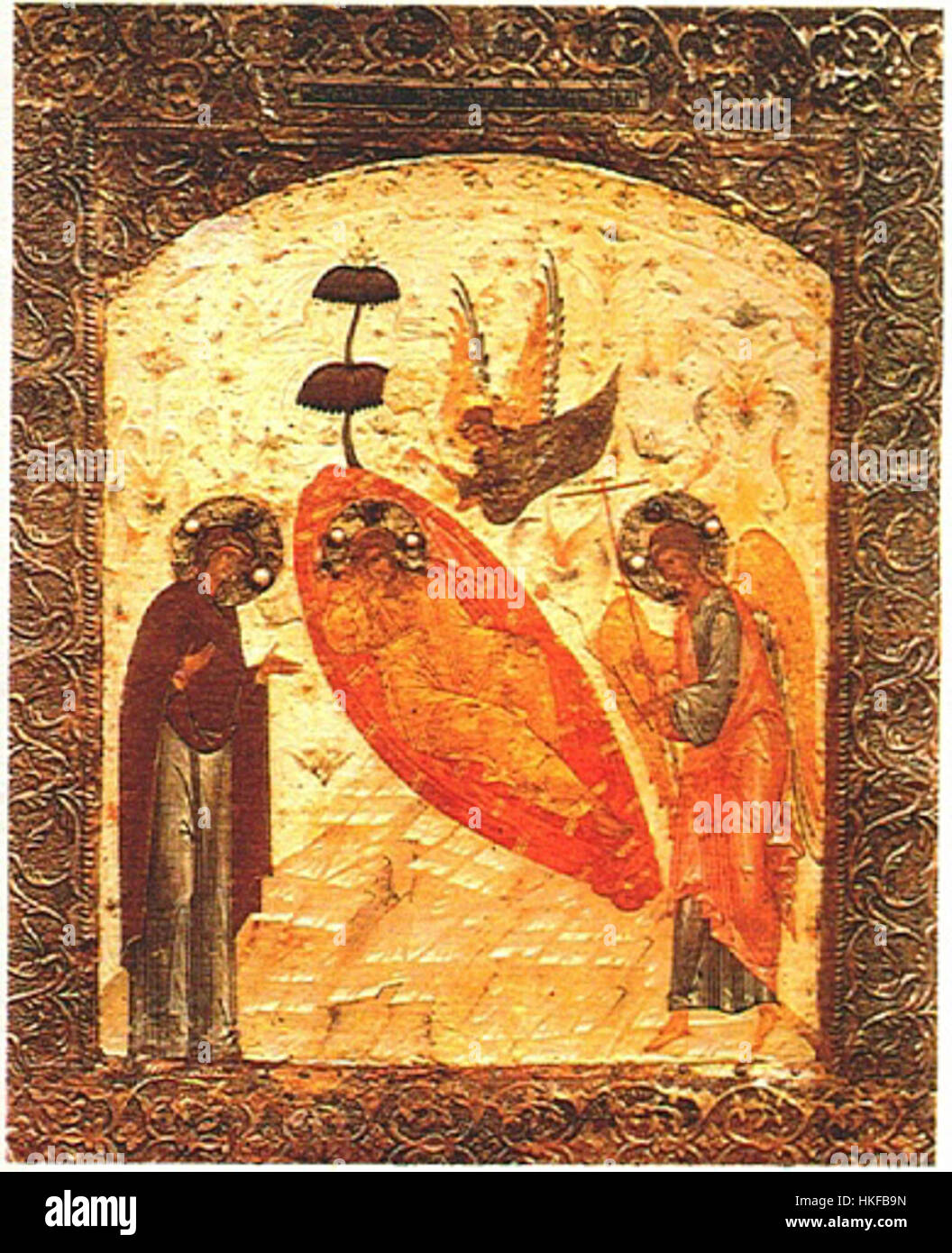 The *Nedremannoe Oko* icon is a religious painting that portrays the ...