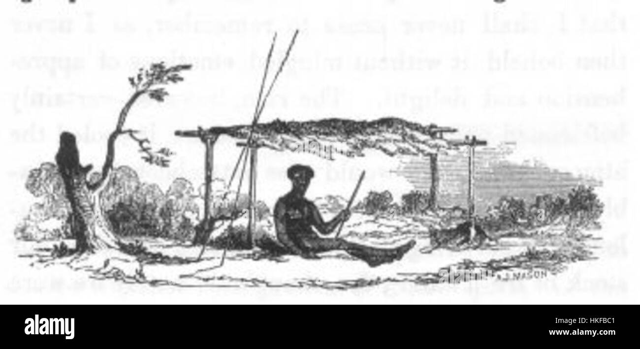 This illustration from 'Discoveries in Australia' depicts the native ...