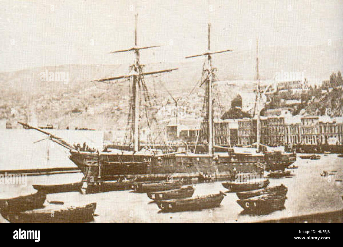 This painting, titled 'O'Higgins,' likely depicts Bernardo O'Higgins, a ...