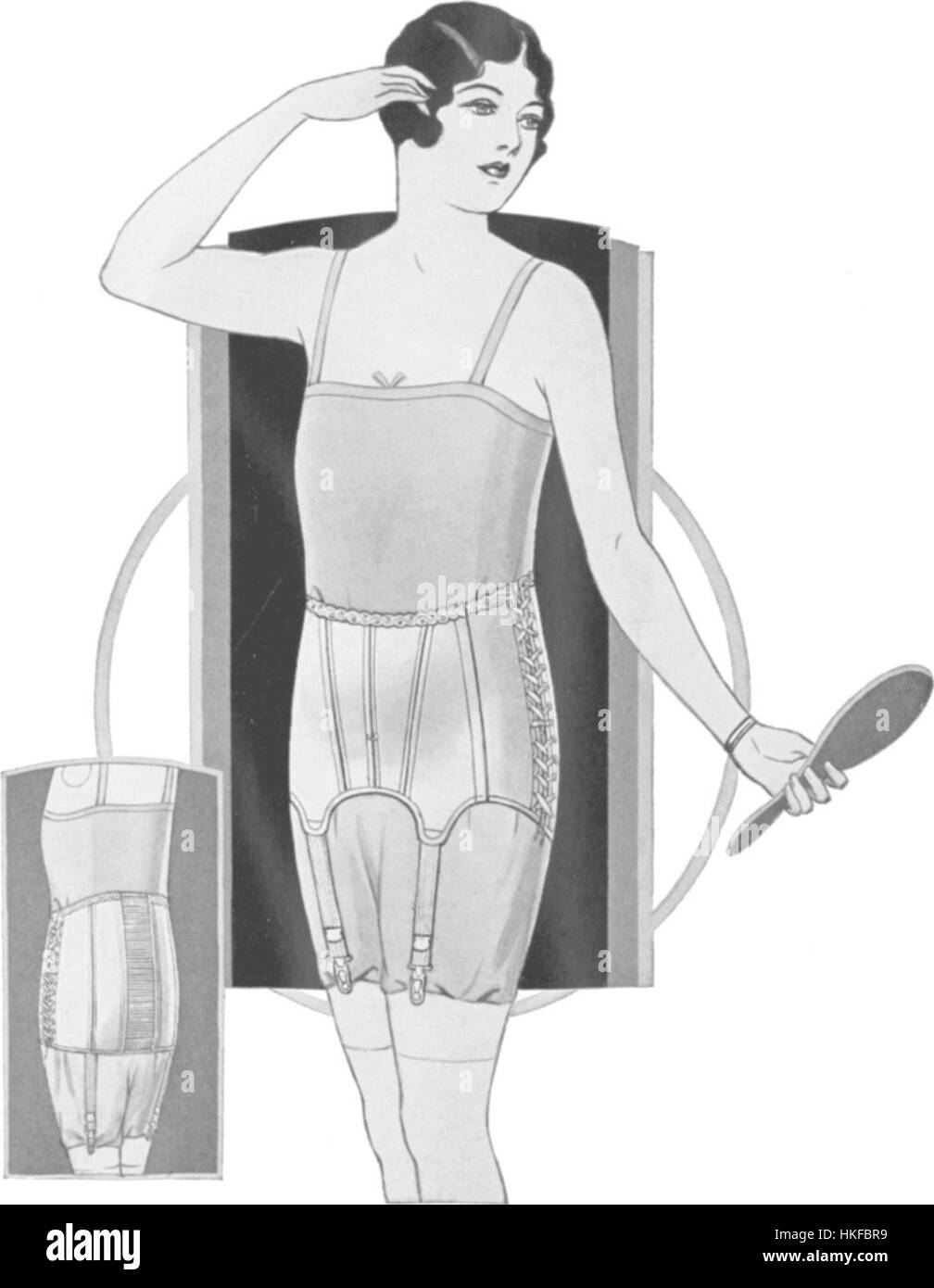 The 'Style5022 Abdominal Belt' is a functional and supportive garment ...