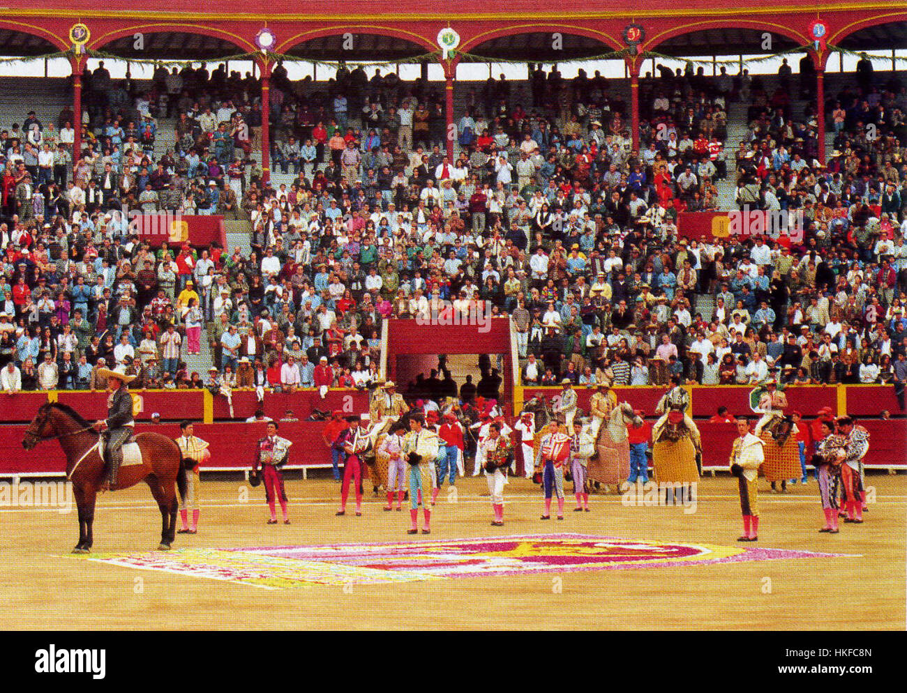 'Paseillo Acho' is a traditional Spanish bullfighting scene depicted in ...