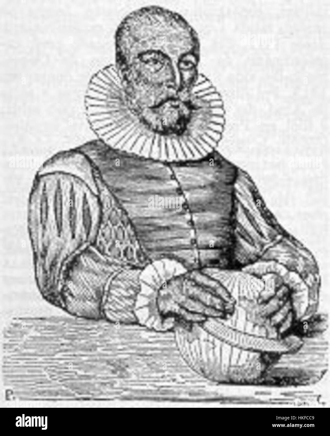 This portrait of Pedro Nunes, a renowned Portuguese mathematician ...