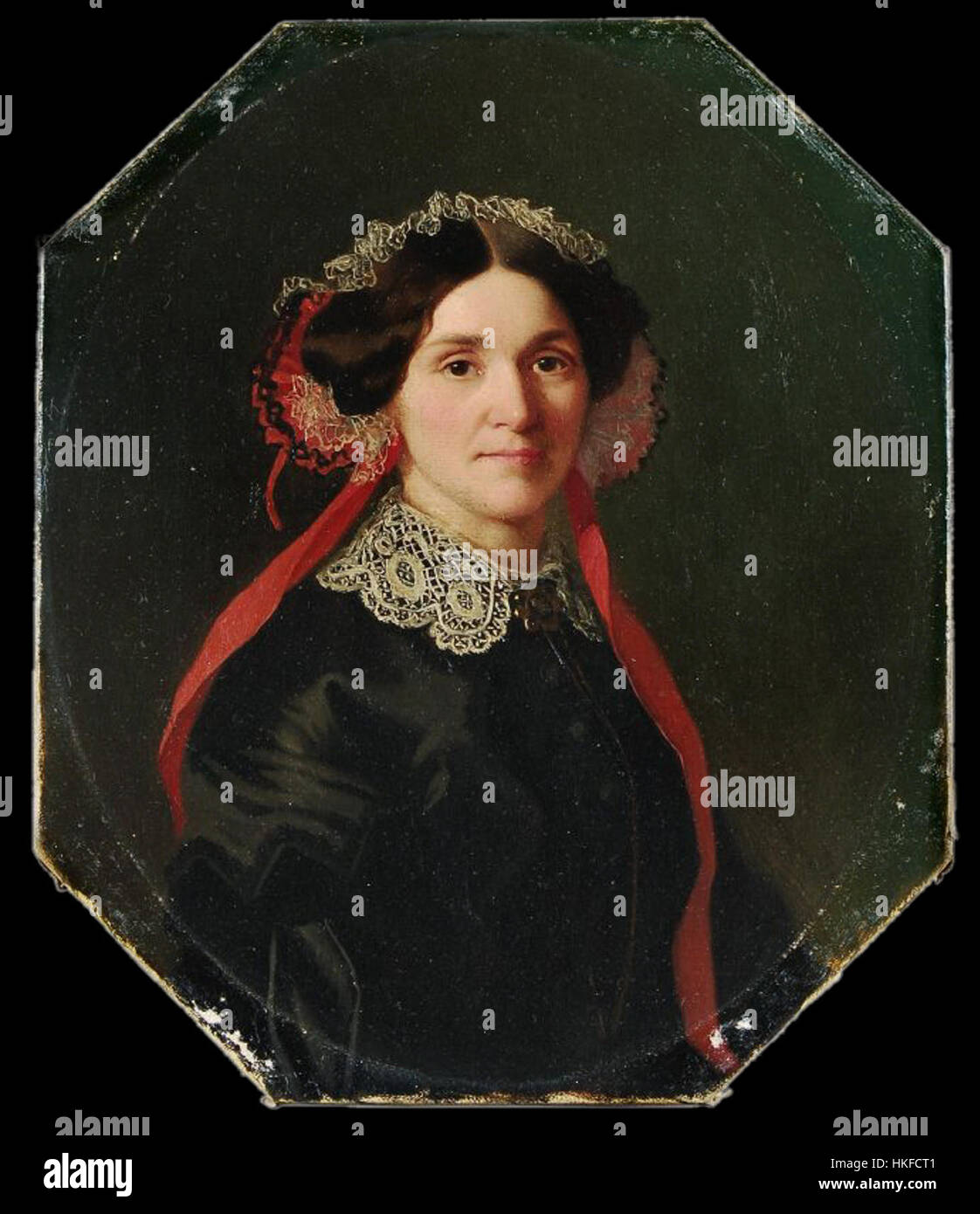 This portrait of Mary Witt, painted in 1875, captures the likeness of ...