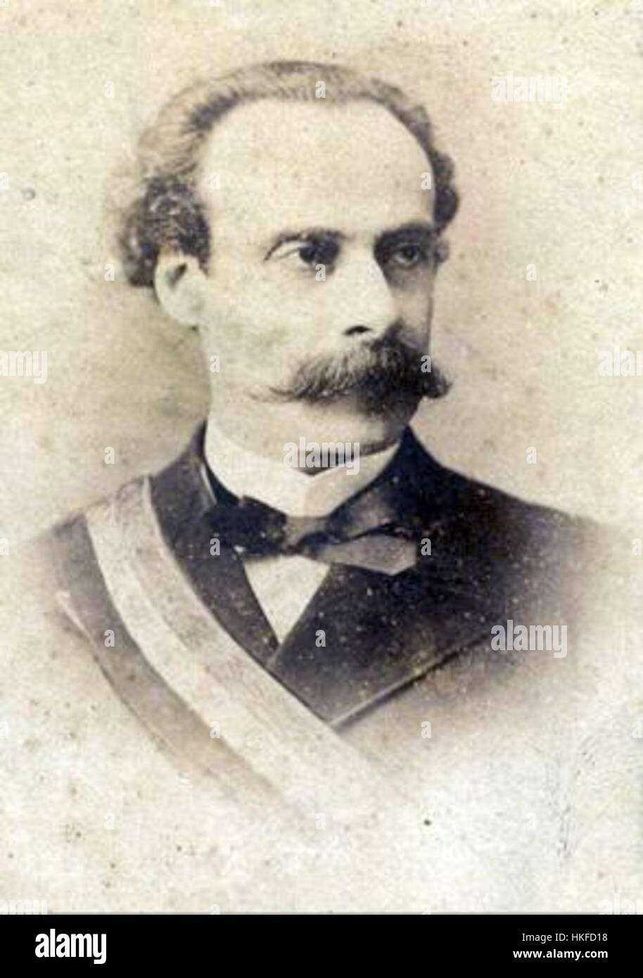 This oil painting portrays Chilean President JosÃ© Manuel Balmaceda ...