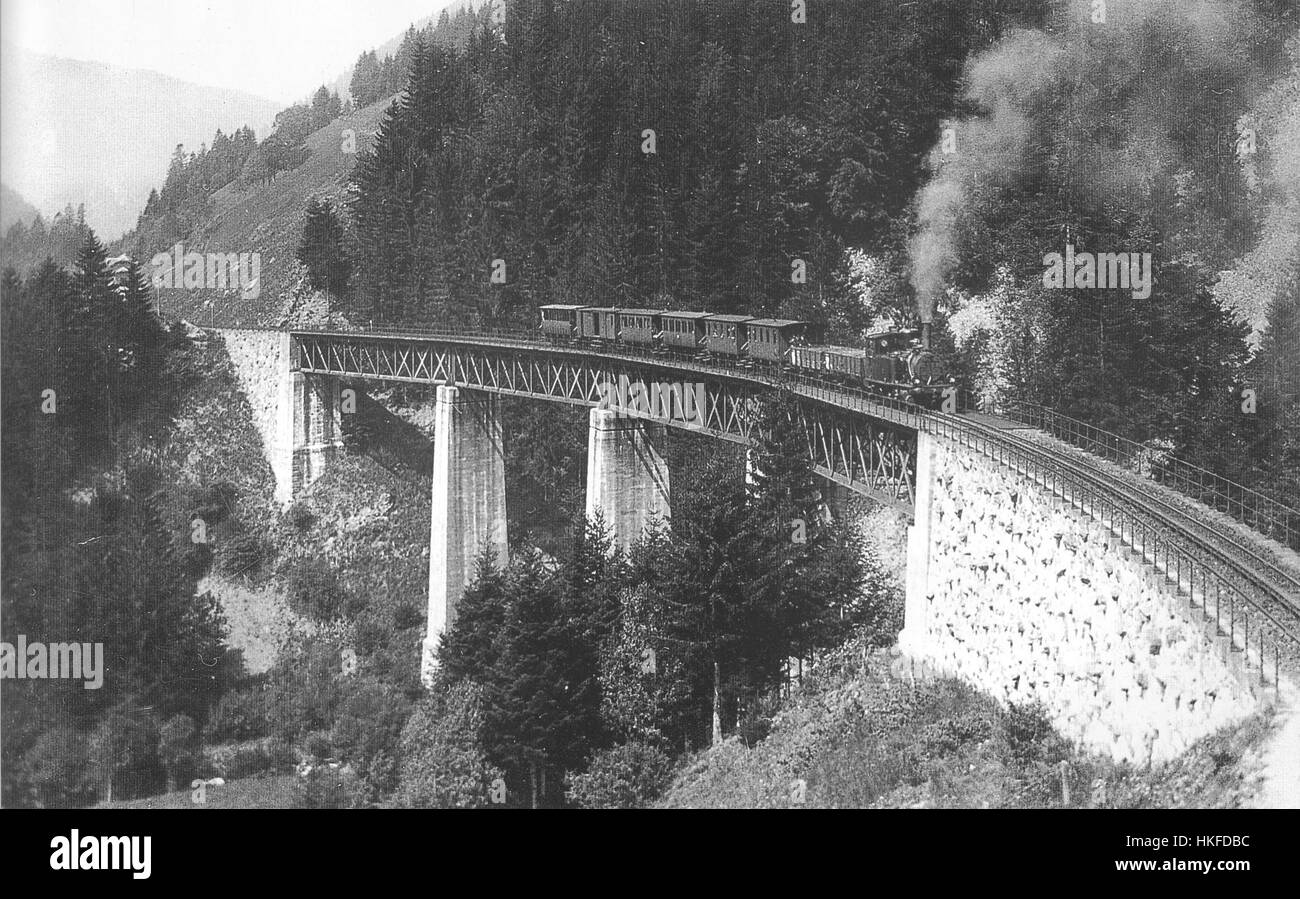 The 'Ravennaviaduktim' painting from August 1894 captures a historical ...