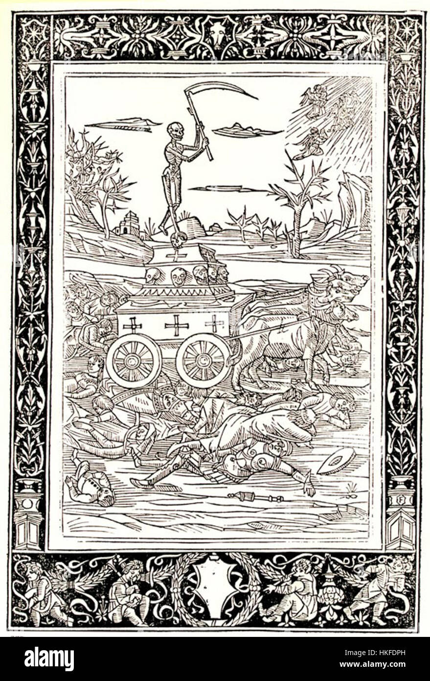 Black death drawing hi-res stock photography and images - Alamy