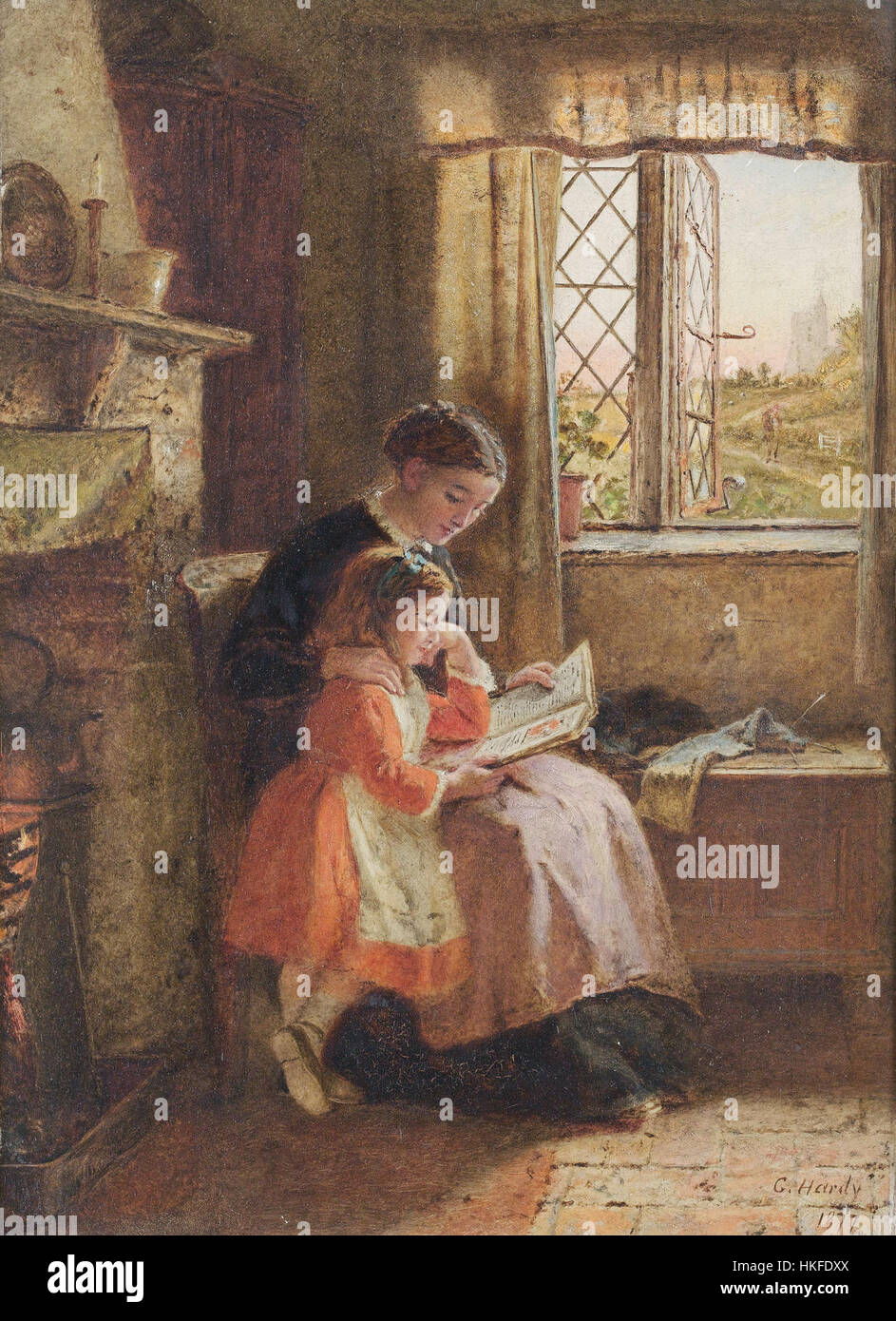 Hardy george painting hi-res stock photography and images - Alamy