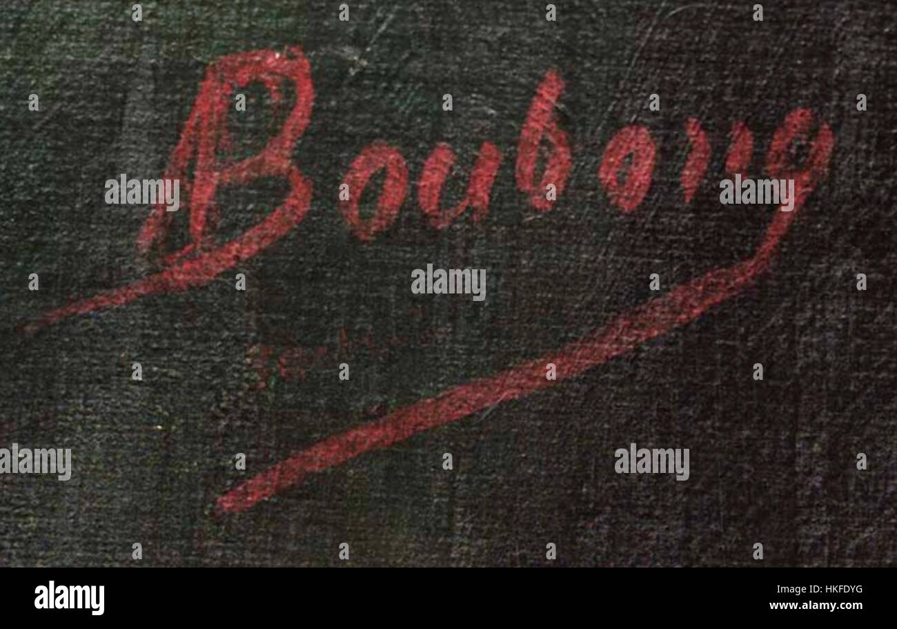 This signature, *Signatur von Antonie Boubong*, represents the personal ...