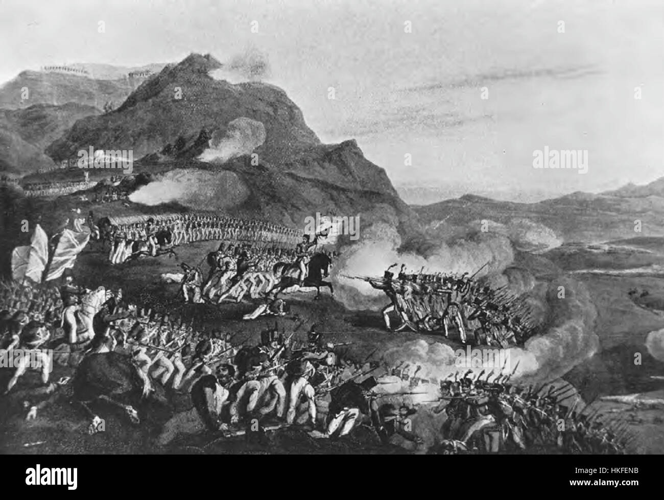 The 'Battle of Bussaco' portrays a key moment in the Peninsular War ...