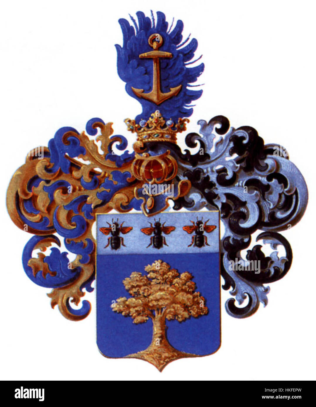 Vintage coat arms detailed hi-res stock photography and images - Alamy