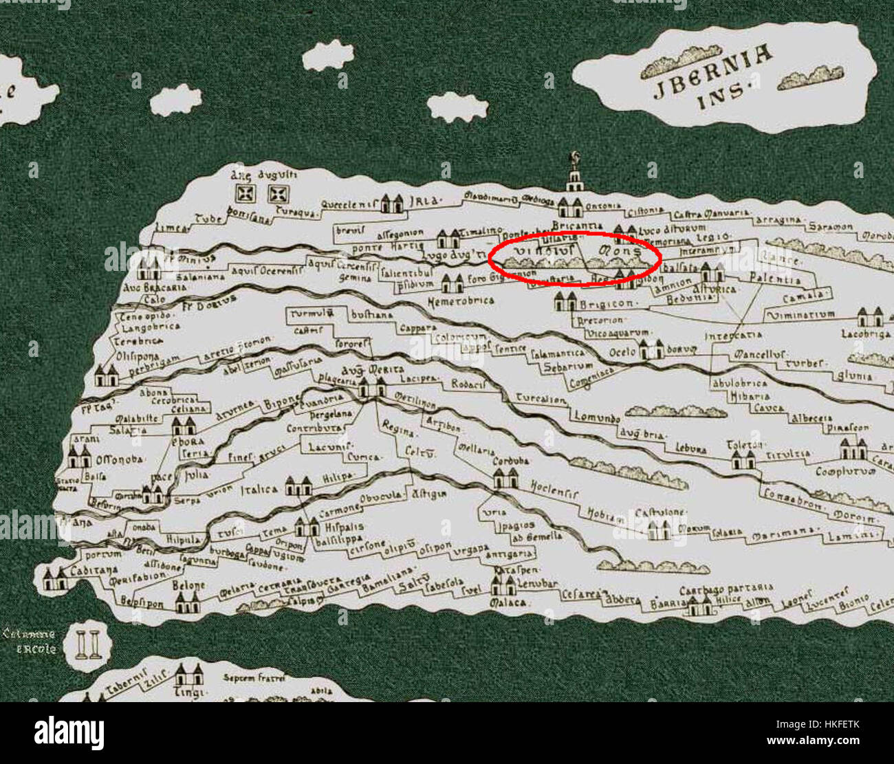 The 'Tabula Peutingeriana' is an ancient Roman road map, and the ...