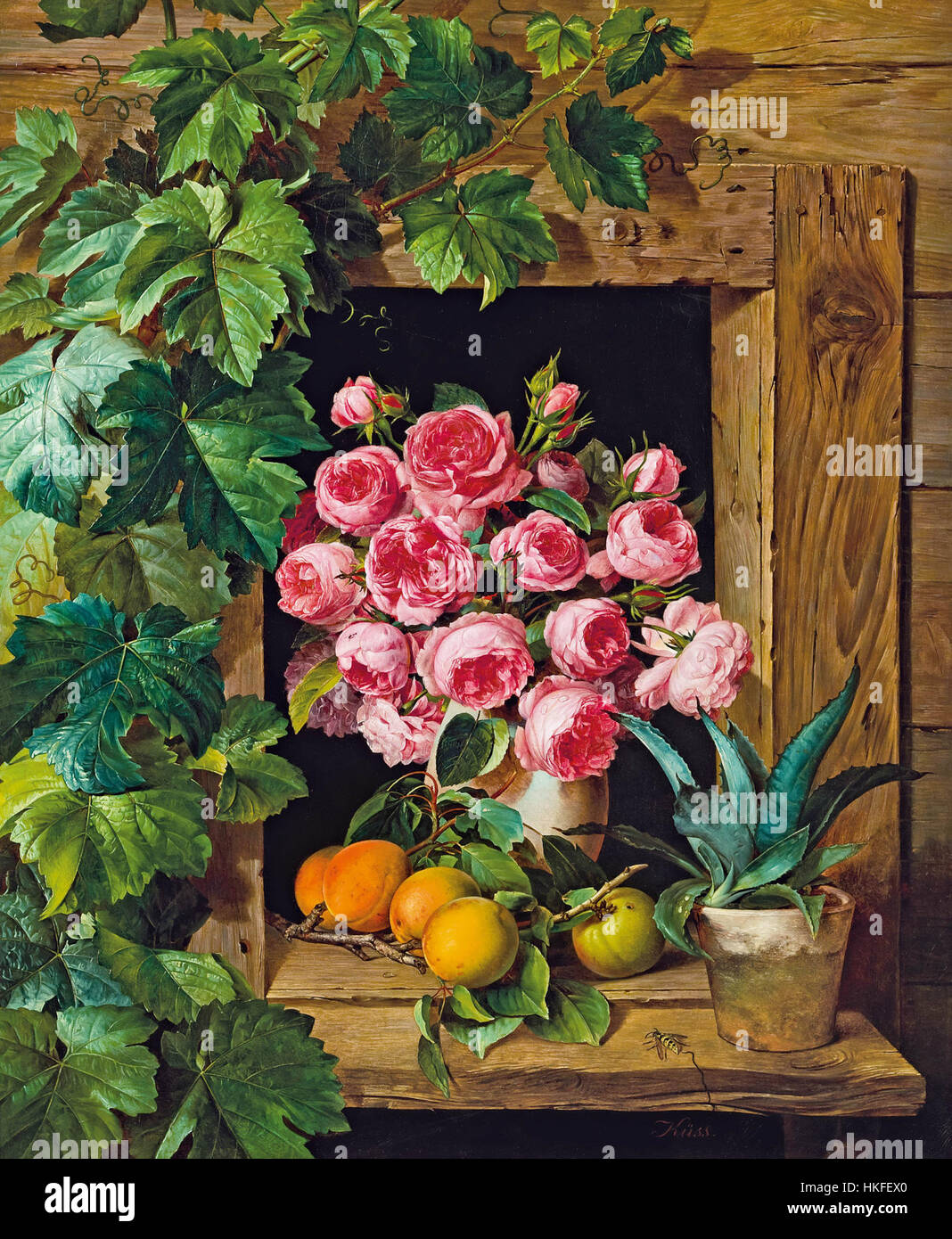 Painting roses hi-res stock photography and images - Alamy