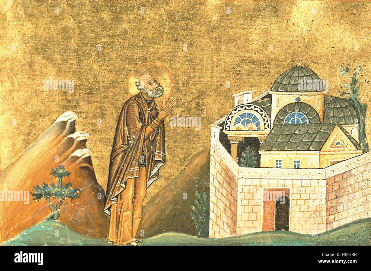 Menologion icon hi-res stock photography and images - Alamy