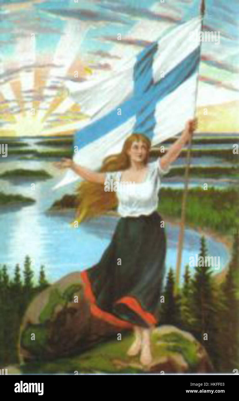 *SuomiNeito* is a symbolic representation of Finland’s national ...