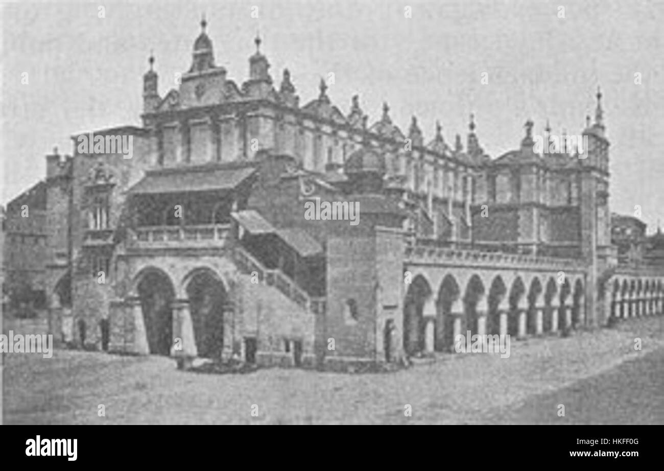 Sukiennice building Black and White Stock Photos & Images - Alamy