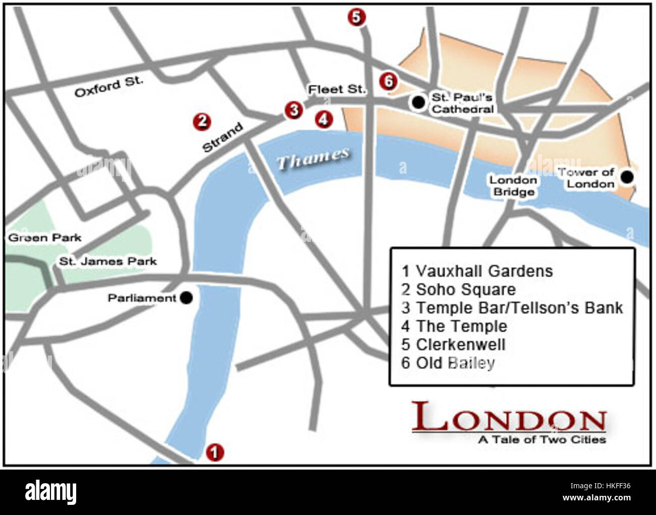 This historical map of London, known as T2C, offers a detailed ...