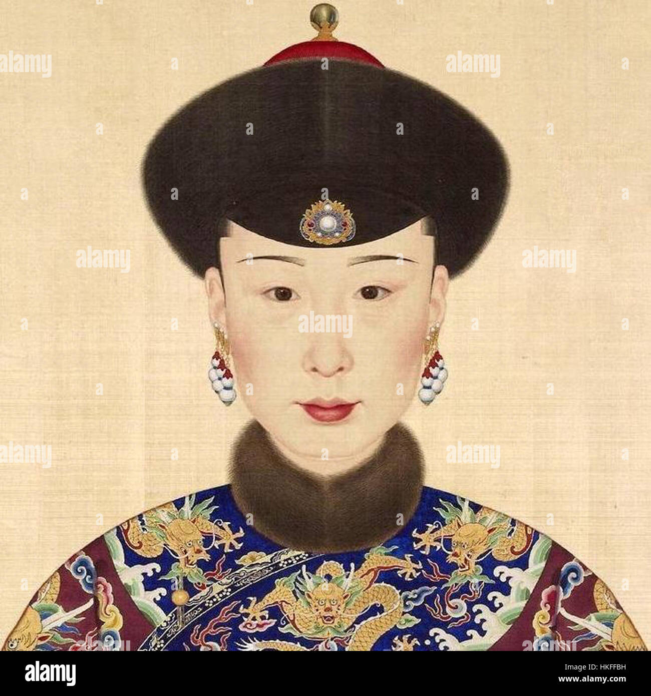 Qing dynasty court women hi-res stock photography and images - Alamy