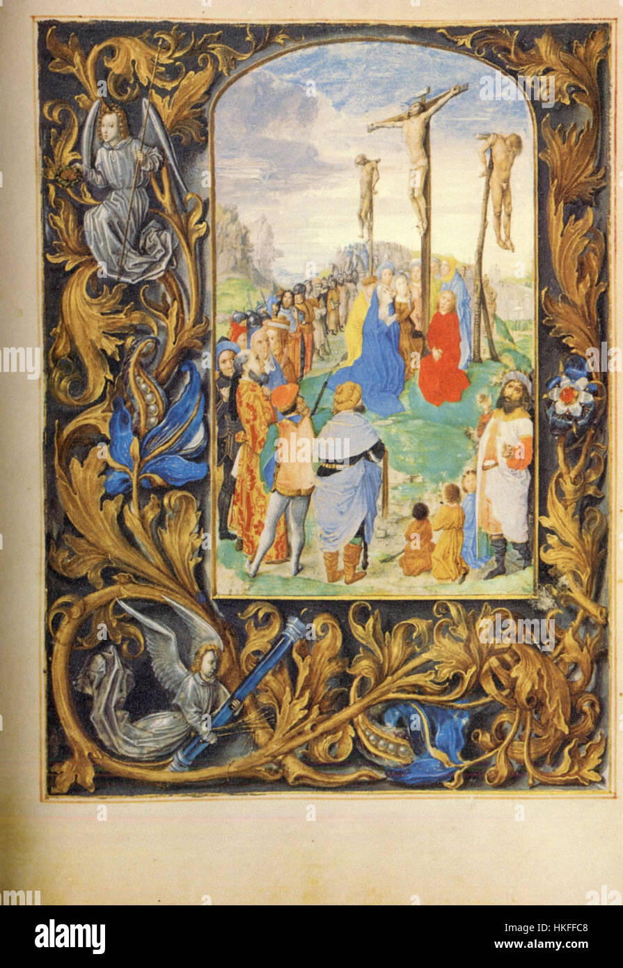 The Hours of Mary of Burgundy, an illuminated manuscript from the 15th ...