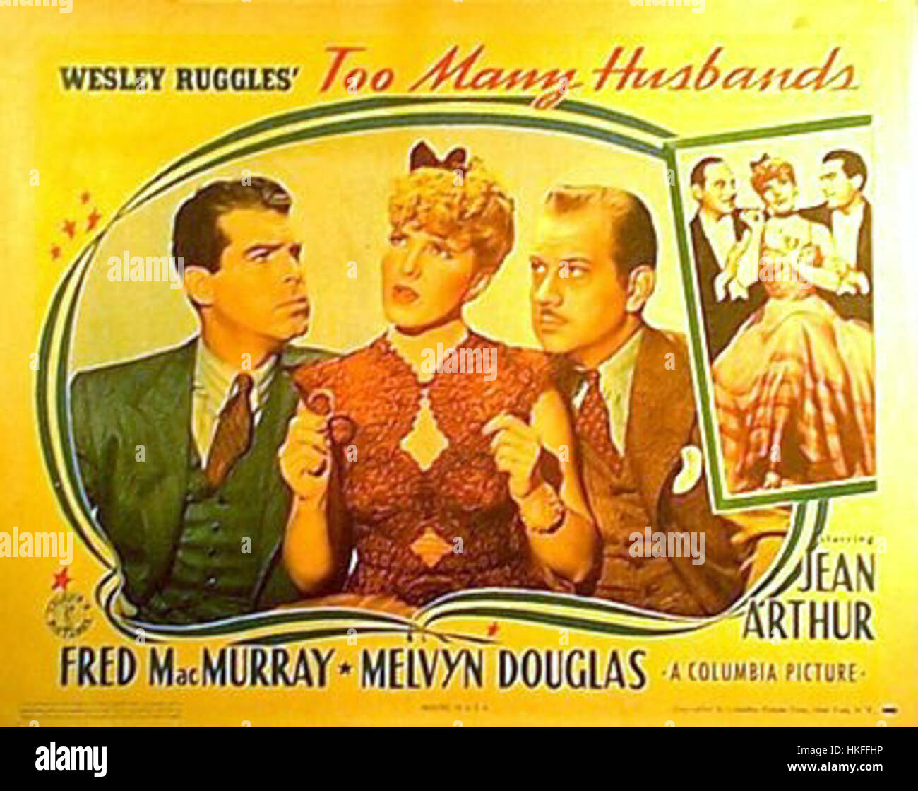 The painting 'Toomanyhusbands' reflects a humorous and satirical take ...