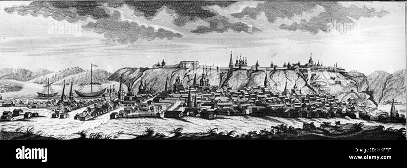 This artwork of the Tobolsk Alt depicts the iconic Russian altarpiece ...