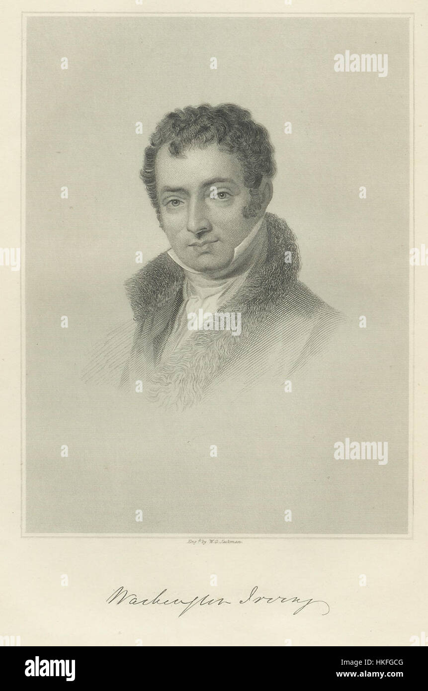 This artwork depicts Washington Irving Younger, an artist known for his ...