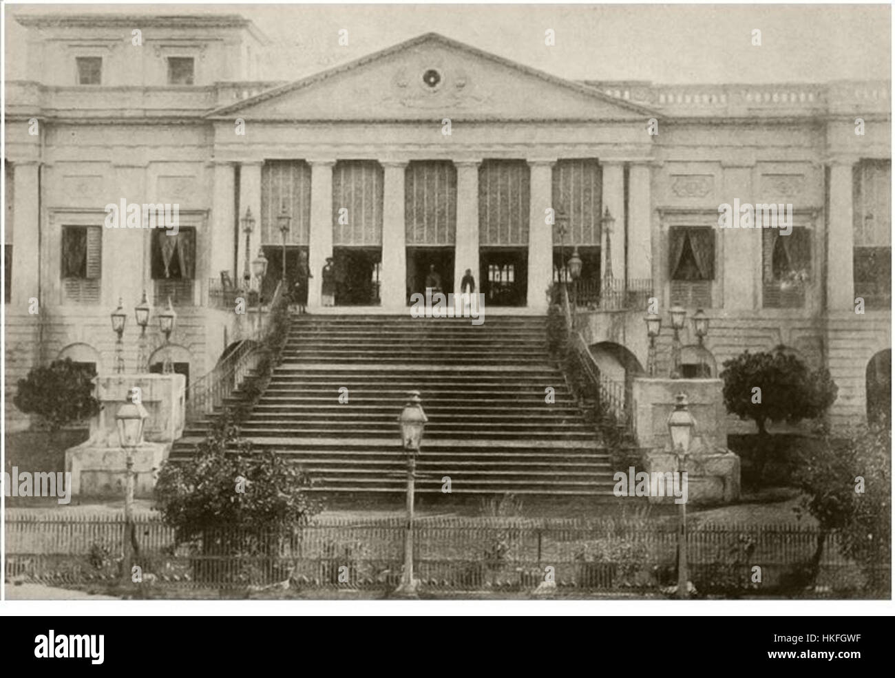 A depiction of Nashipur Rajbari, a historical palace in Bangladesh ...
