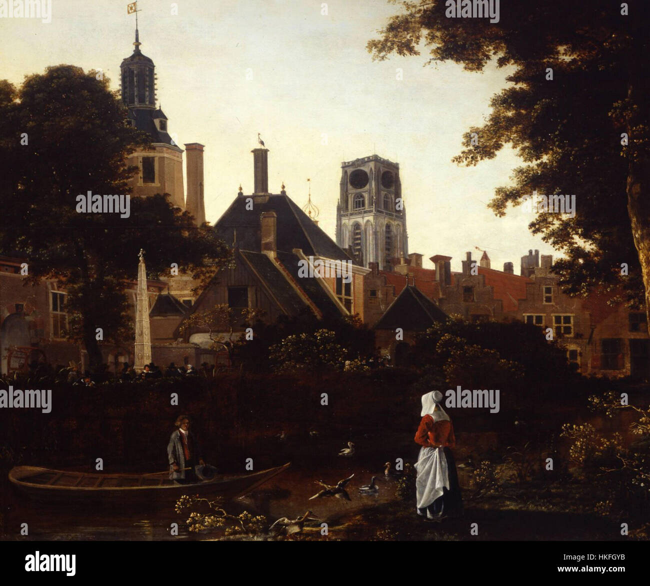 17th century view of rotterdam hi-res stock photography and images - Alamy