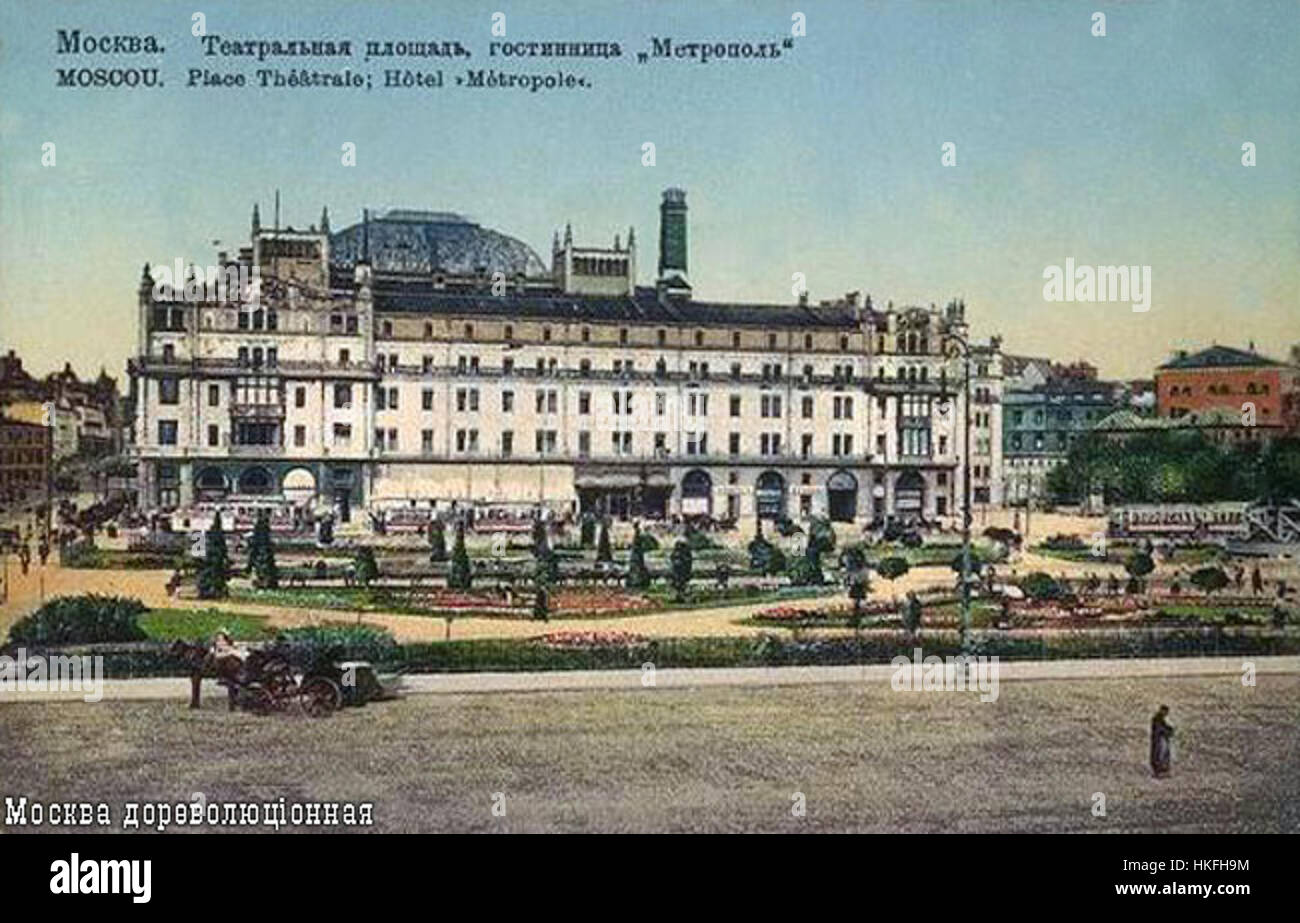 The Hotel Metropol, an iconic structure, is a prominent landmark in ...