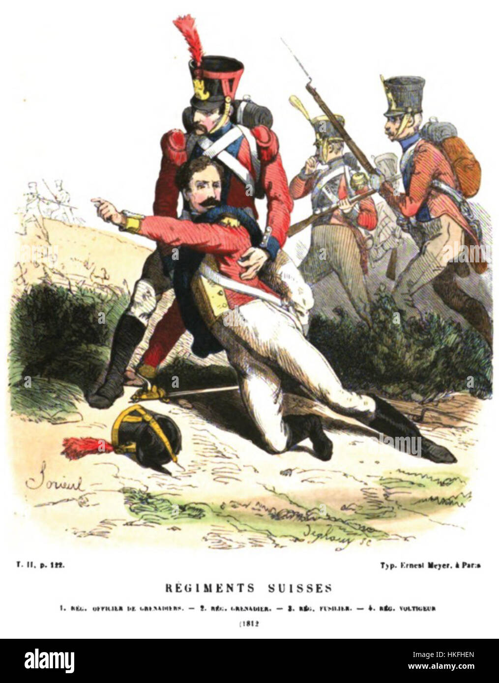 Regiments suisses hi-res stock photography and images - Alamy