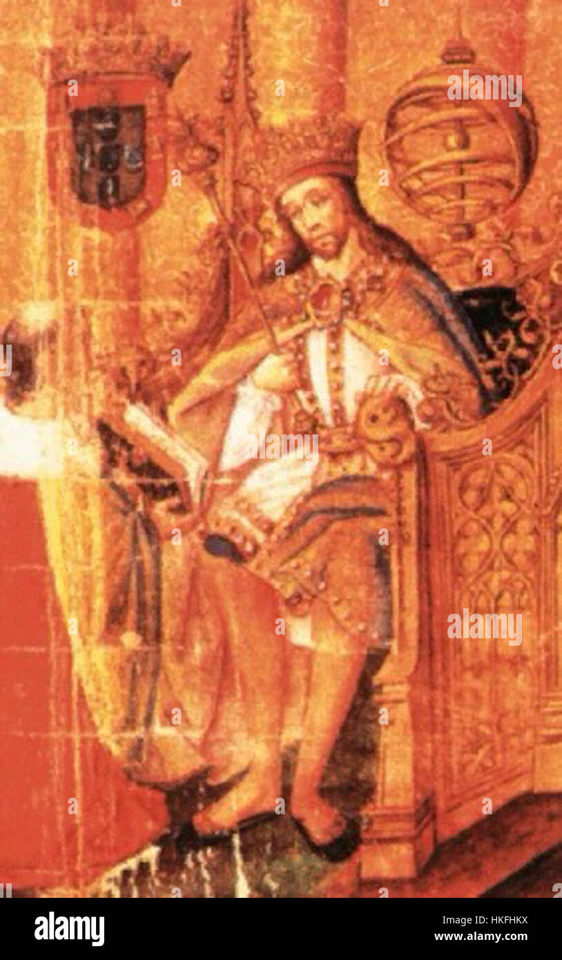 Duarte of Portugal, depicted in this painting, was a 15th-century ...