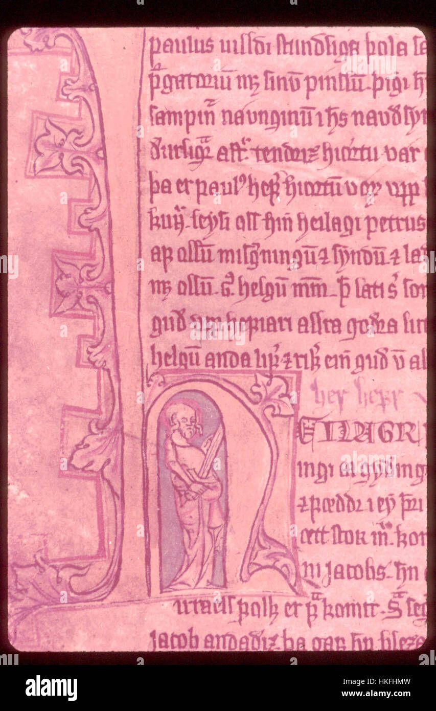 *Saint Paulus Skarosbok* is an exquisite work of art, depicting a ...