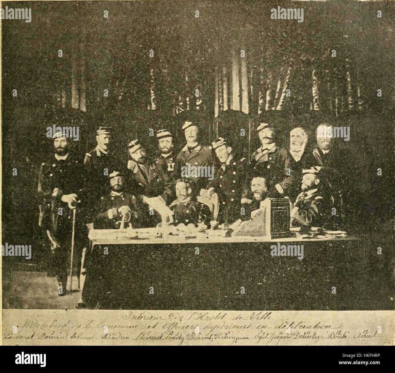 This image from 'Histoire Socialiste' by JaurÃ¨s depicts the key social ...