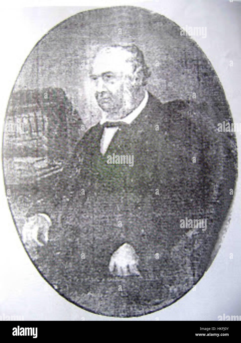 This portrait depicts Major General Jenkins, an influential figure ...