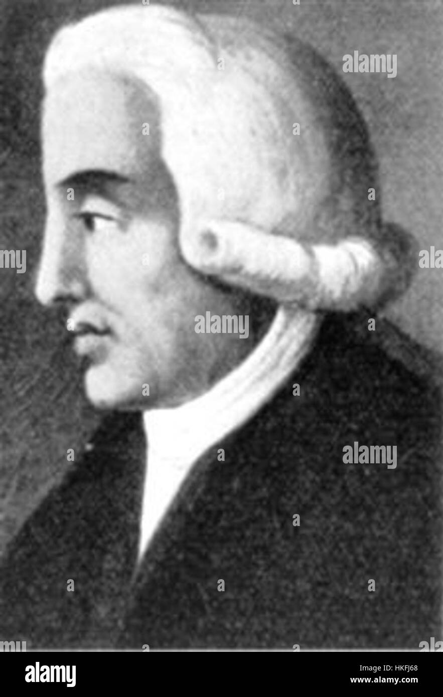 A portrait of Galiani, an Italian economist and philosopher, capturing ...