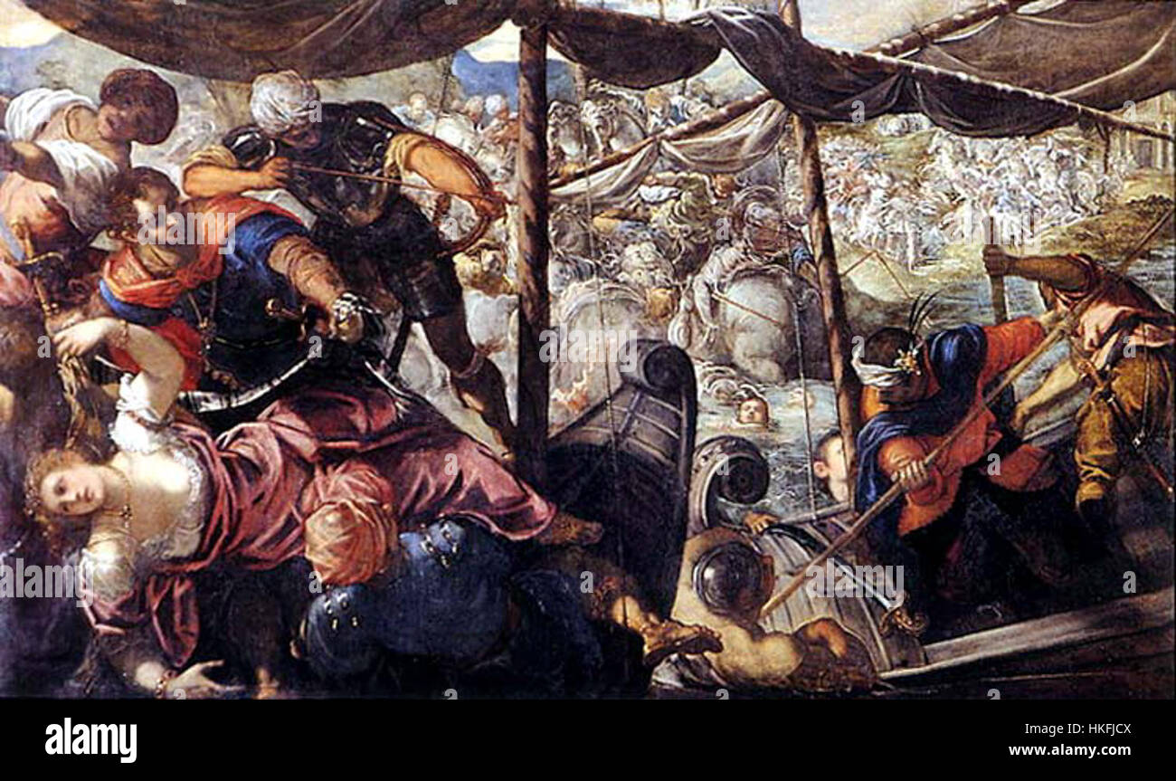 'Lucha entre turcos y cristianos' depicts a historical battle between ...