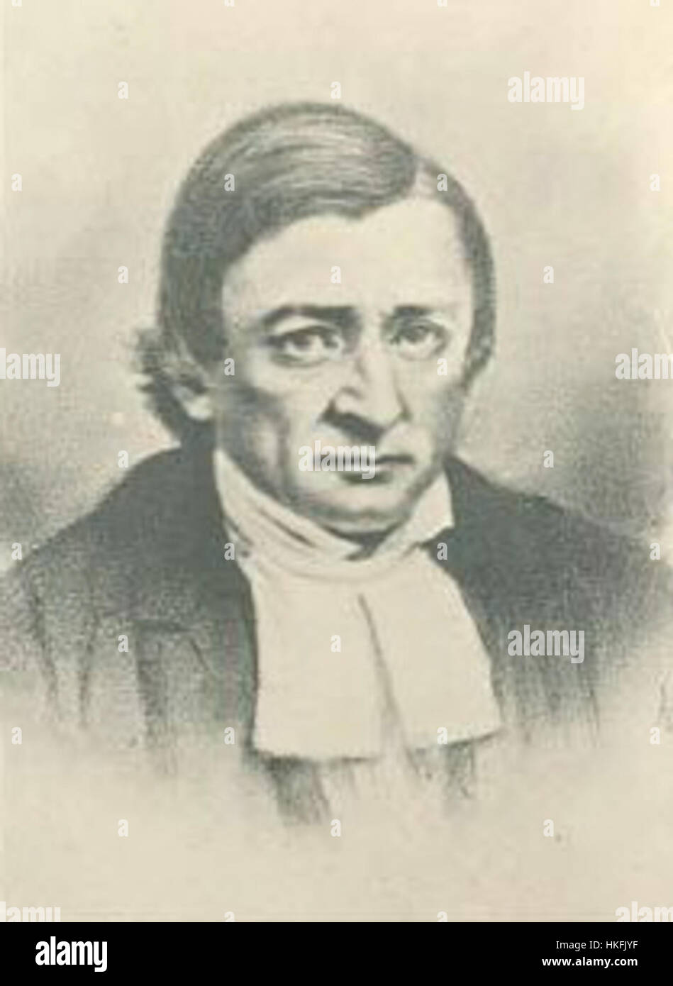 A portrait of Francois Real from Angers, likely an important figure in ...