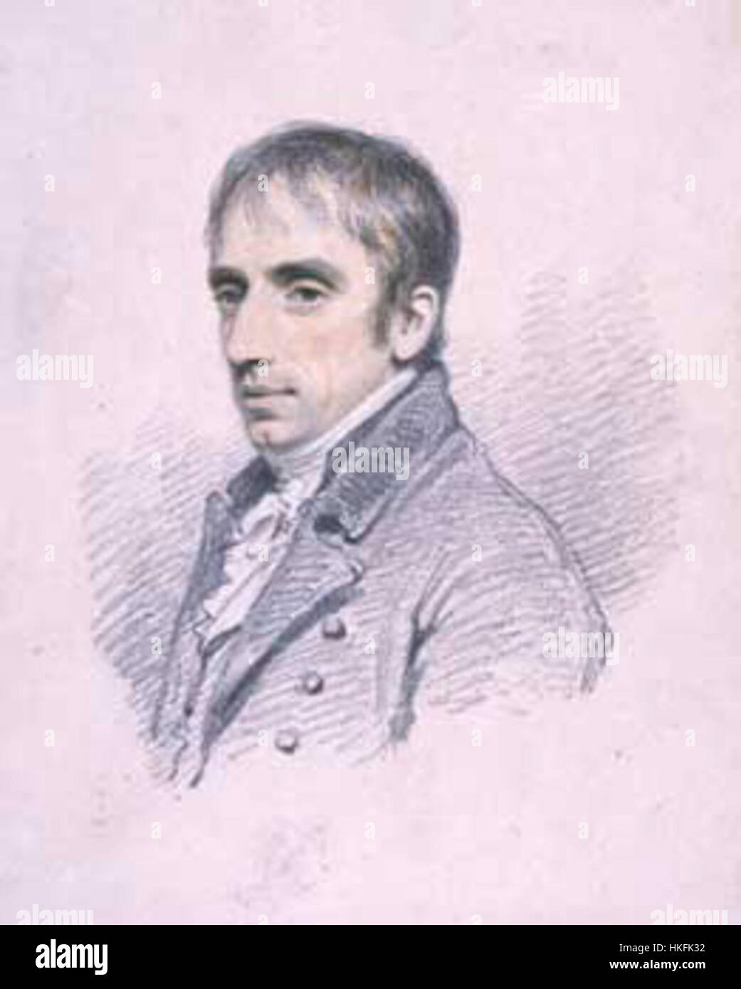 A painting of Henry Eldridge, capturing the likeness of this historical ...