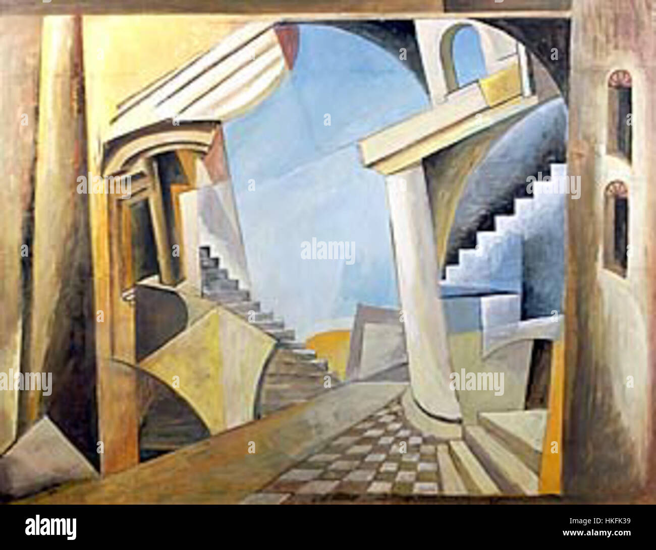 The 1922 painting 'Princess Turandot' by I. Nivinskiy illustrates the ...